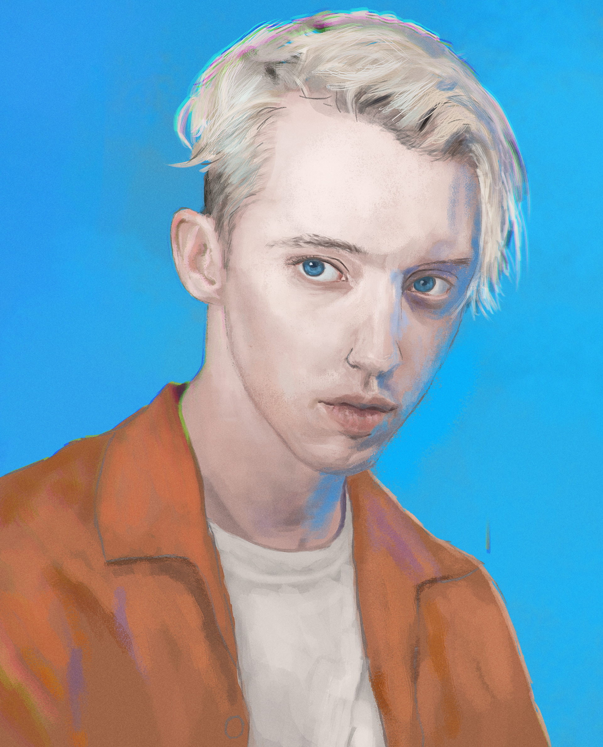 Troye Sivan Portrait Drawing | Scrolller