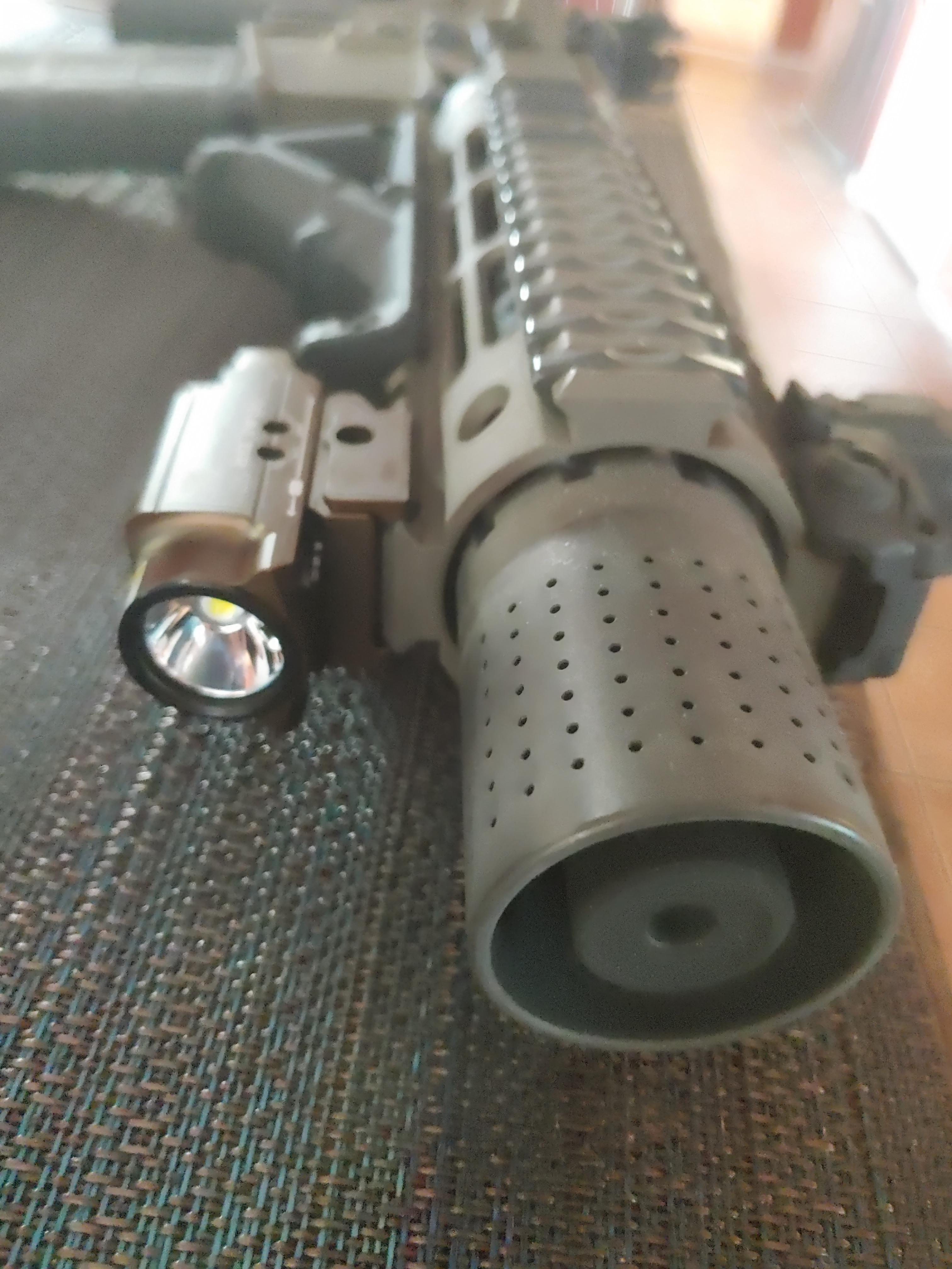 Trying out a baldr mini on the AR15 pistol | Scrolller