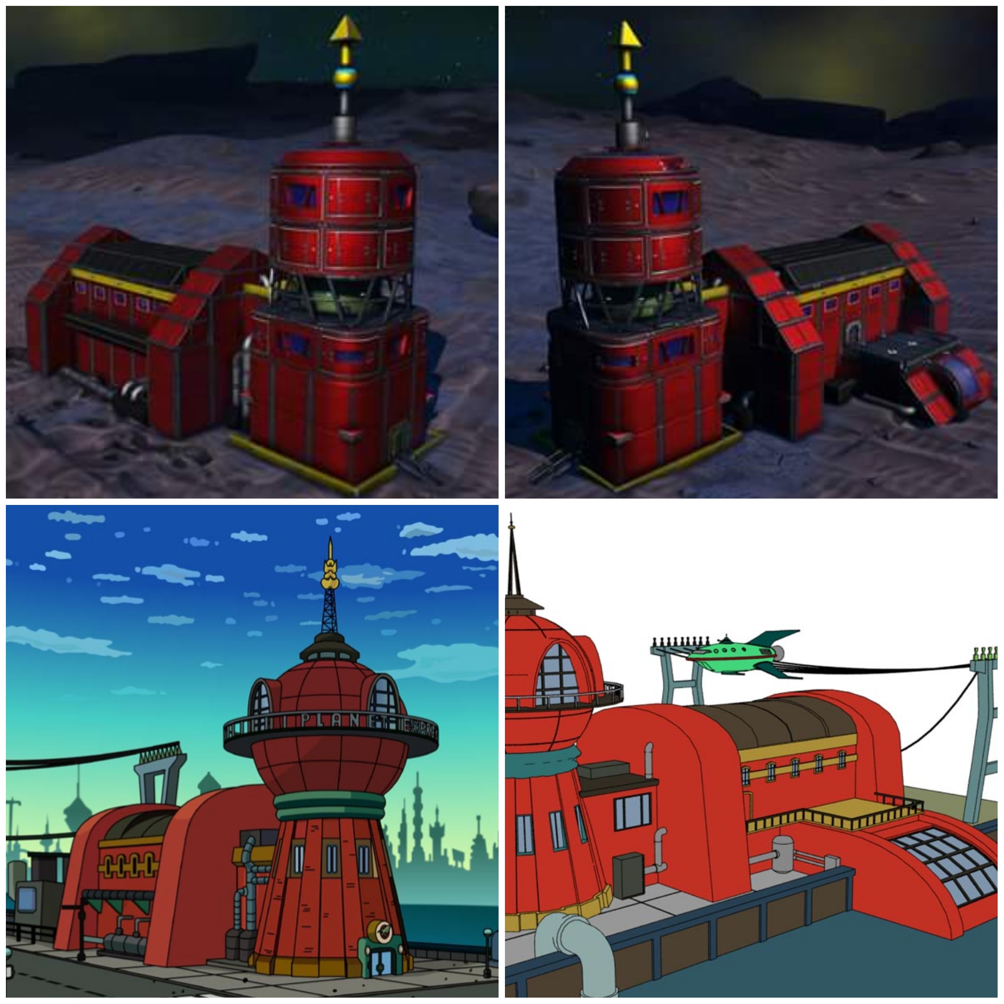 Trying to build a Futurama - Planet Express base! | Scrolller