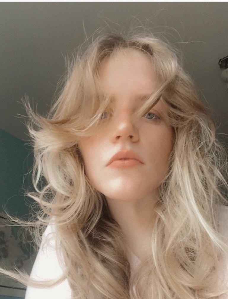 Trying to channel my inner Farrah Fawcett | Scrolller