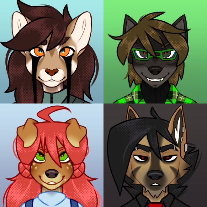 Trying to make some icons for my character references! | Scrolller