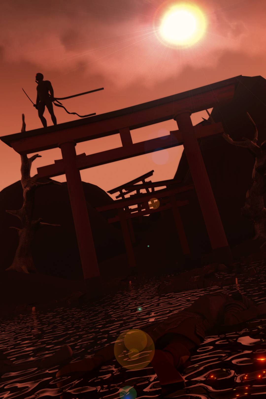 Tsukuyomi, Me, Digital 3D, 2020 | Scrolller