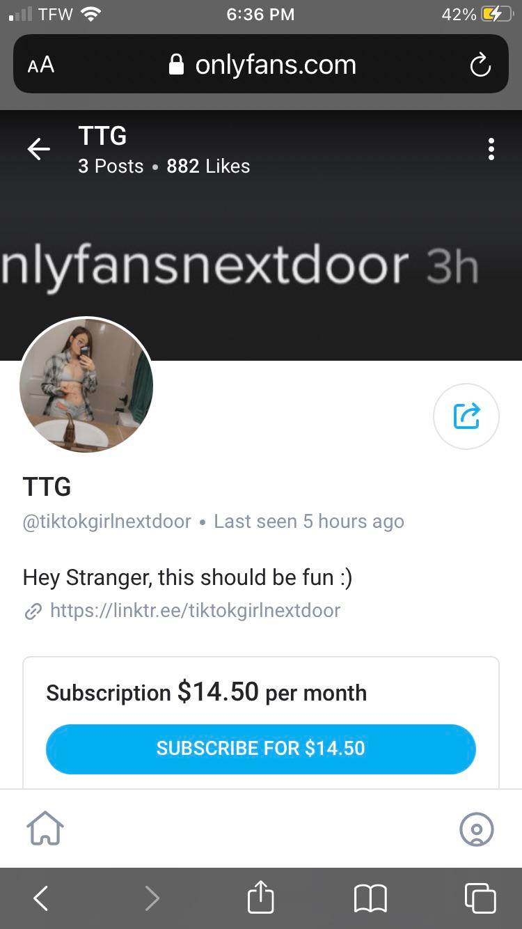 TTG only fans, | Scrolller