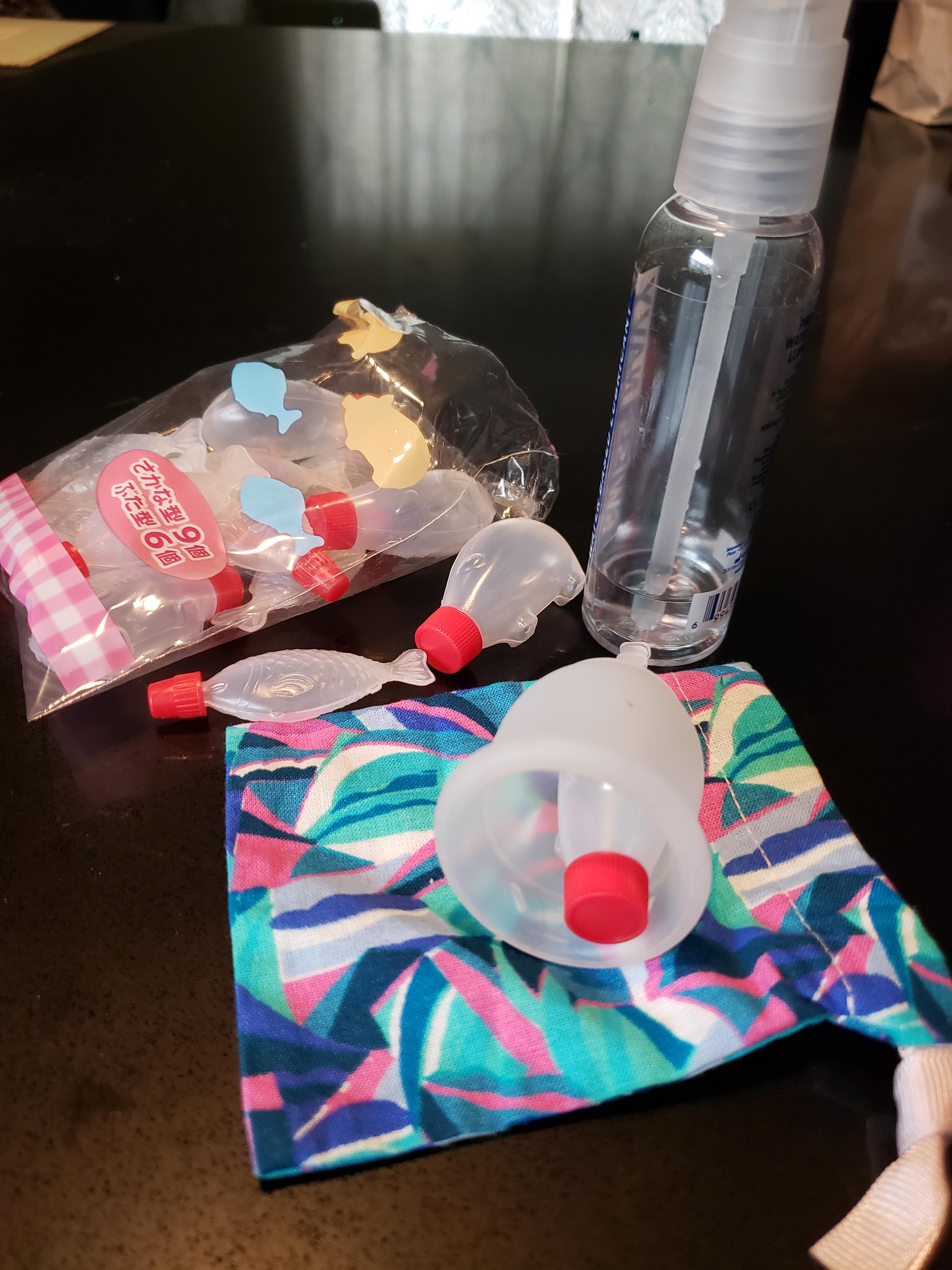 [Tutorial] Traveling with your cup? Try using an individual sauce dispenser for lube! | Scrolller