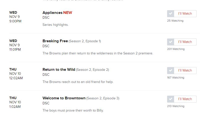 TV Guide showing a new highlights episode of Alaskan Bush People tonight. | Scrolller