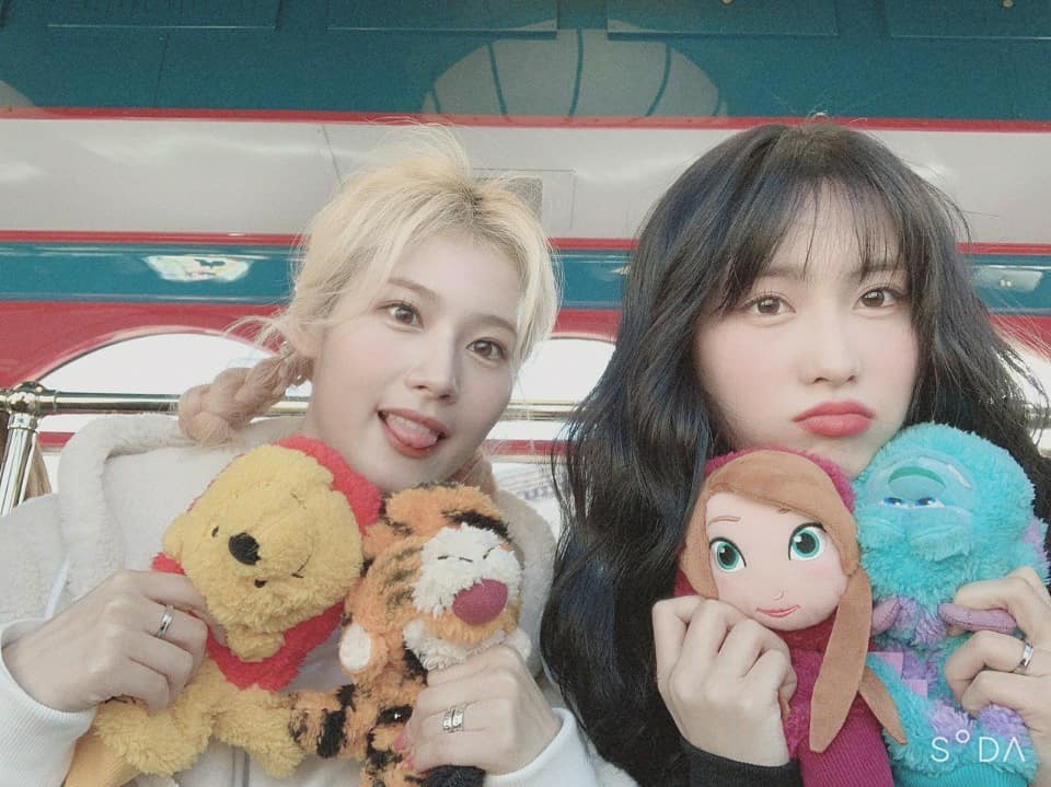TWICE Minatozaki Sana and Hirai Momo | Scrolller