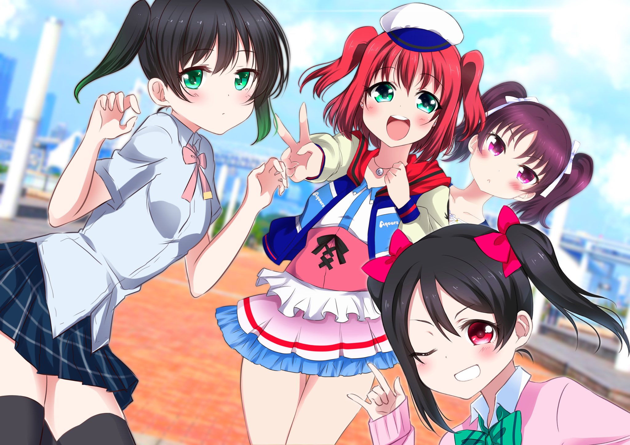 Twintail gang rise up. | Scrolller