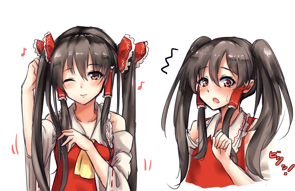 Twintails Reimu | Scrolller