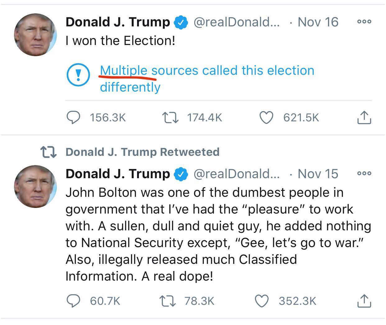 Twitter changes “Official sources” to “Multiple Sources” because nobody ...