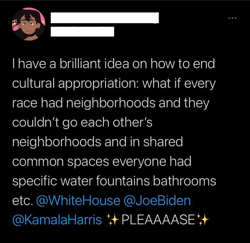 Twitter user literally describes segregation lol | Scrolller