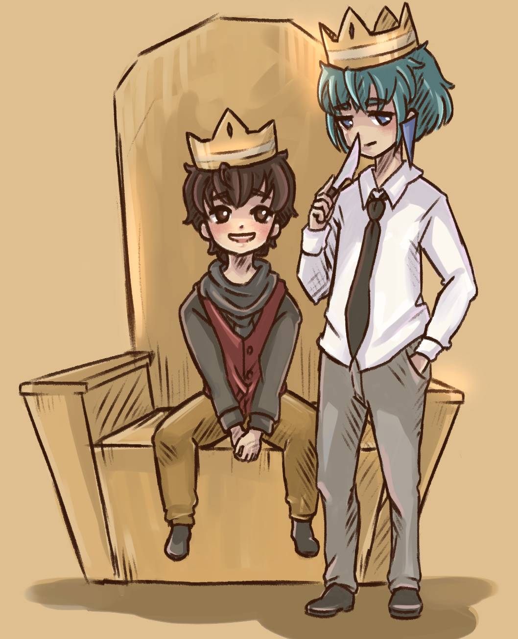 Two crowns for two kings | Scrolller