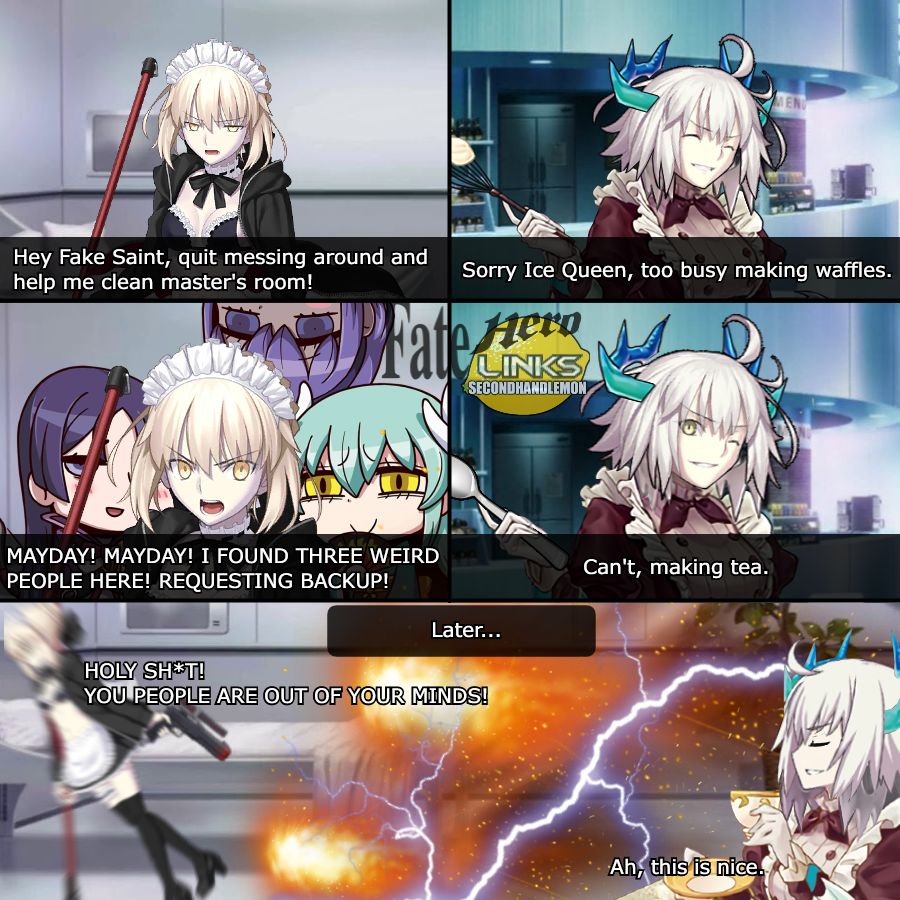 Two different types of Dragonmaids | Scrolller