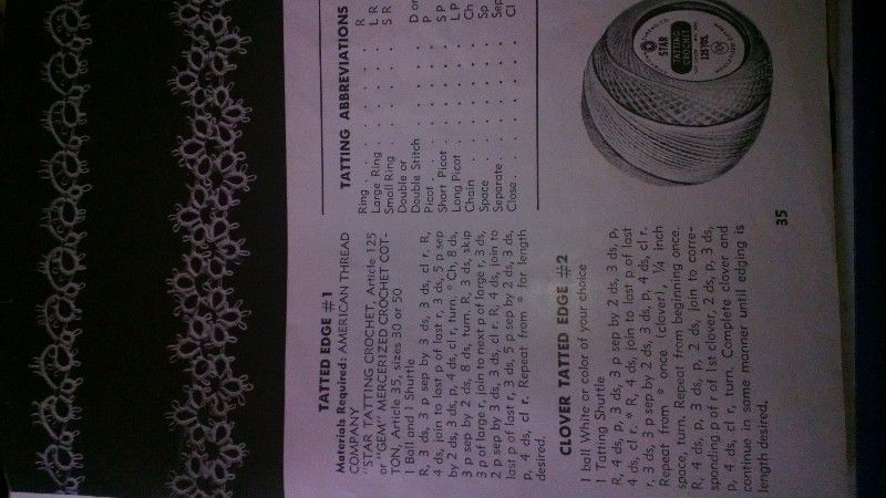 Two edging patterns. | Scrolller