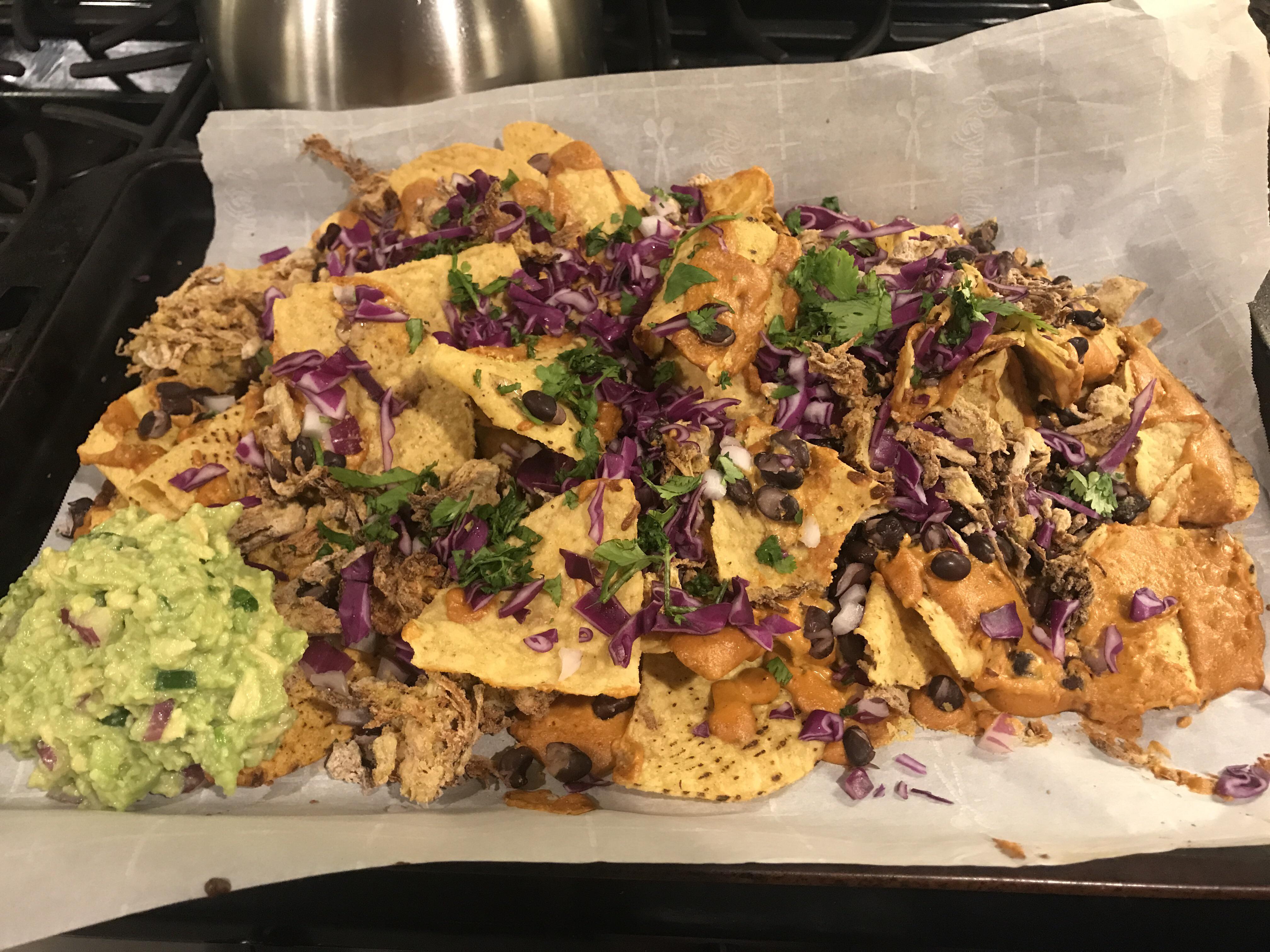Two person portion of nachos | Scrolller