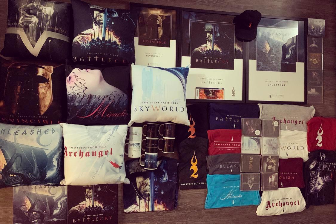 Two Steps From Hell CD/Merchandise Collection | Scrolller