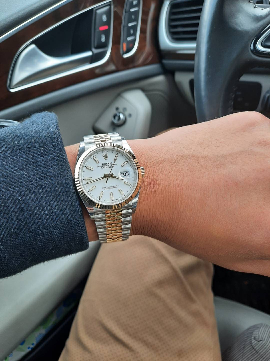 Two Tone DateJust 36. A classic that will never go out of style. | Scrolller