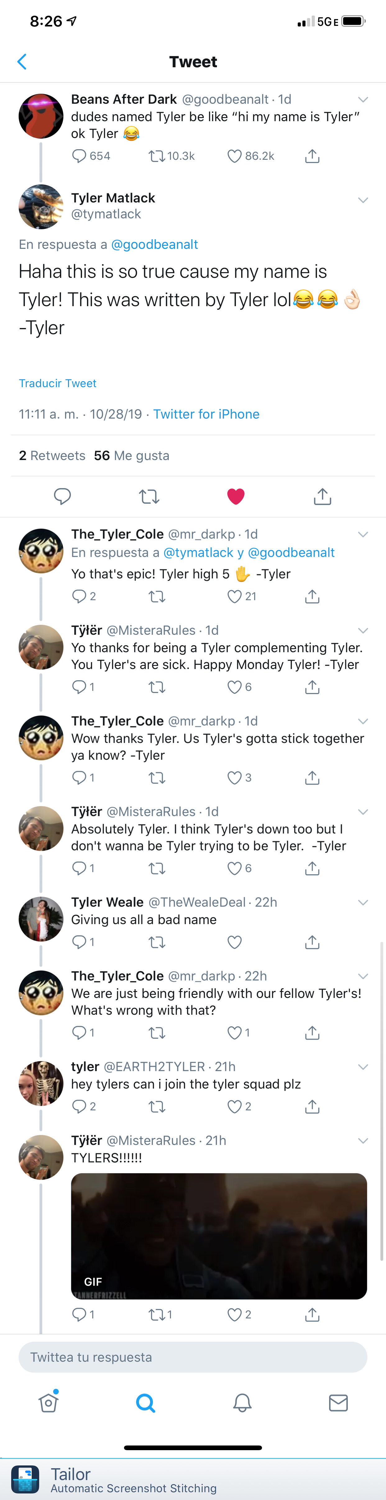 #TylerSquad | Scrolller