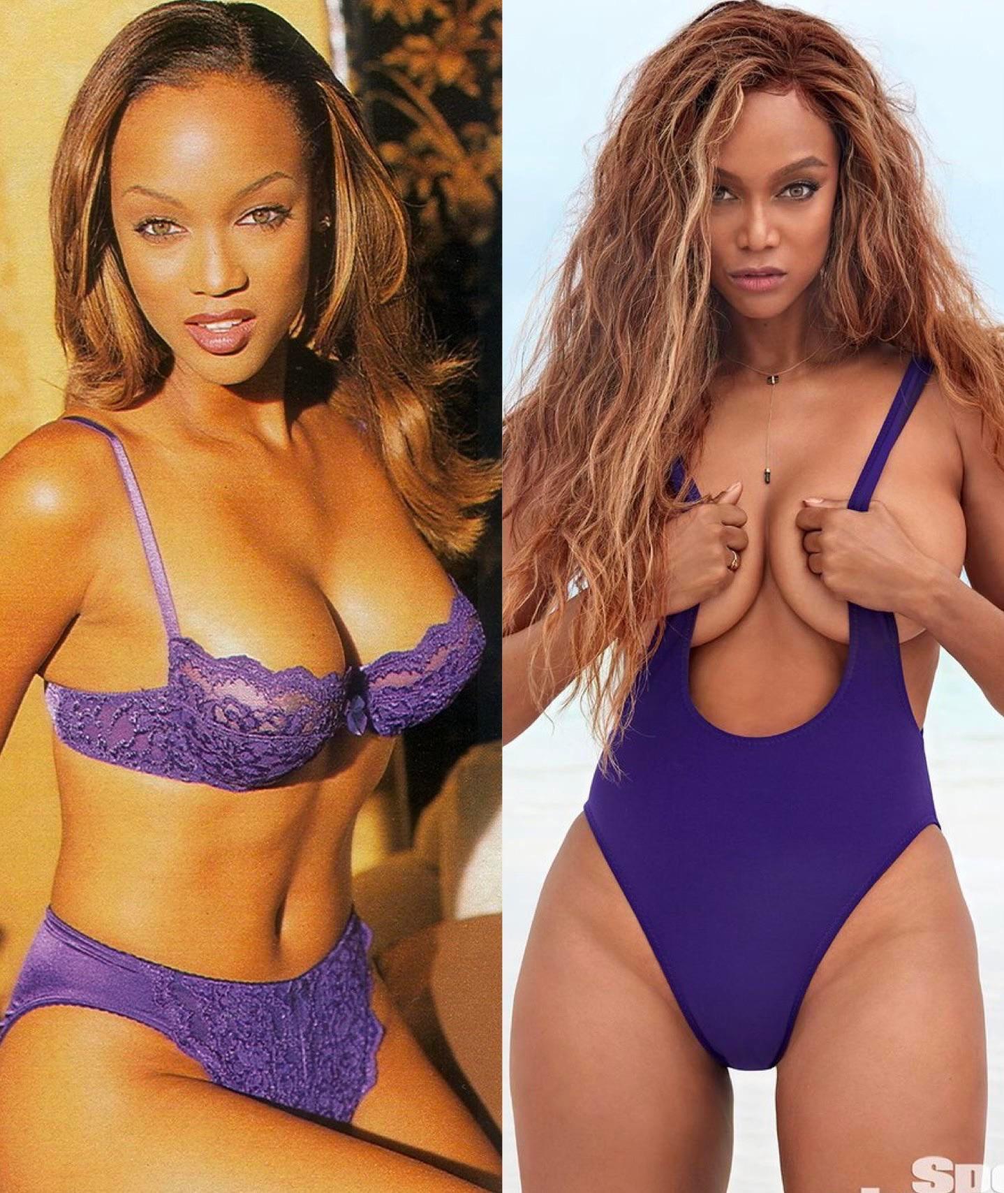 Tyra Banks then and now | Scrolller
