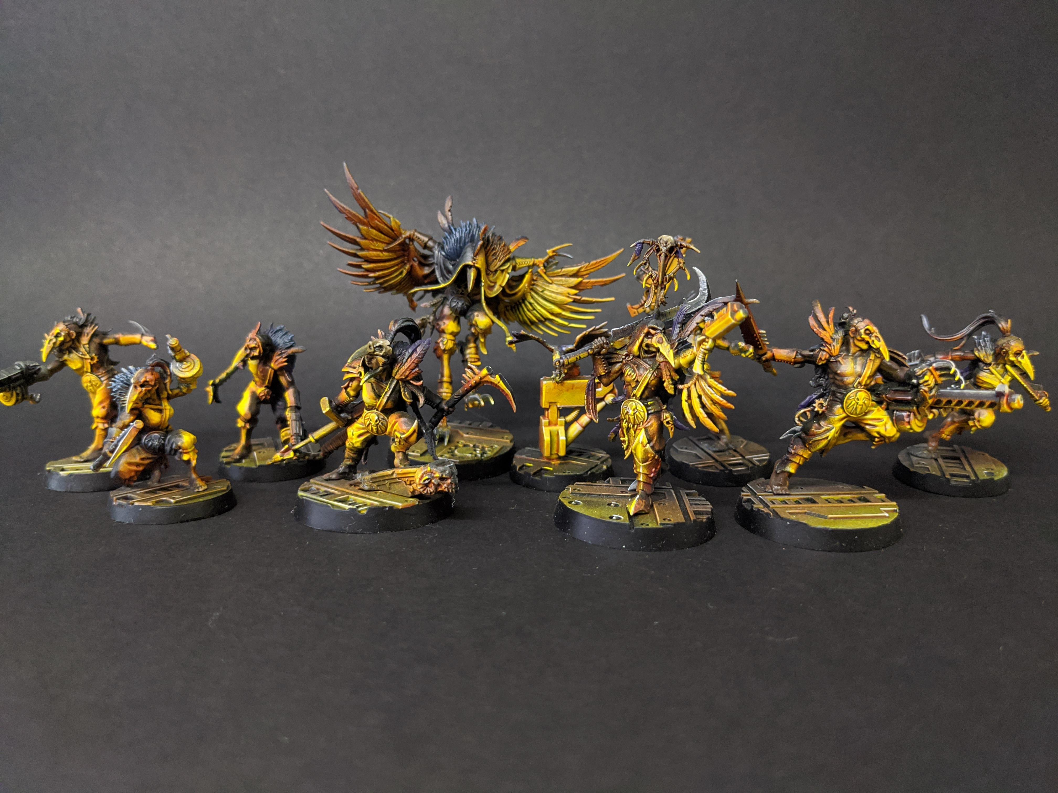 Tzeentch cultists conversions. | Scrolller