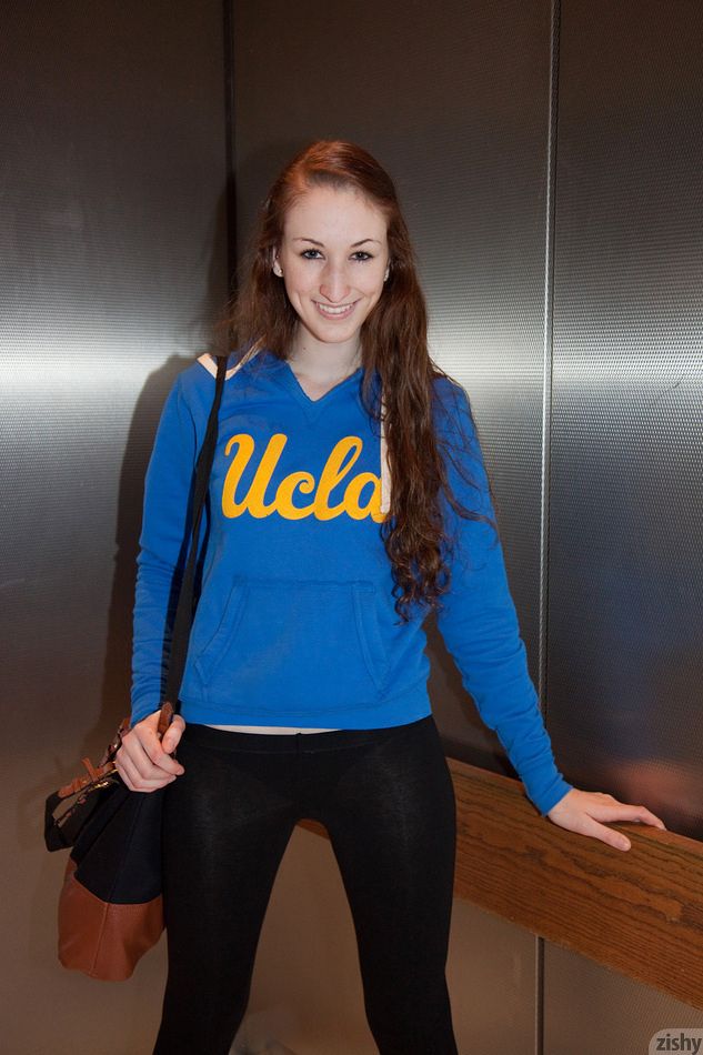 UCLA student in elevator | Scrolller