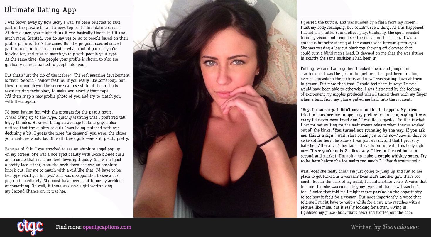 Ultimate Dating App (TG caption by Themadqueen) | Scrolller