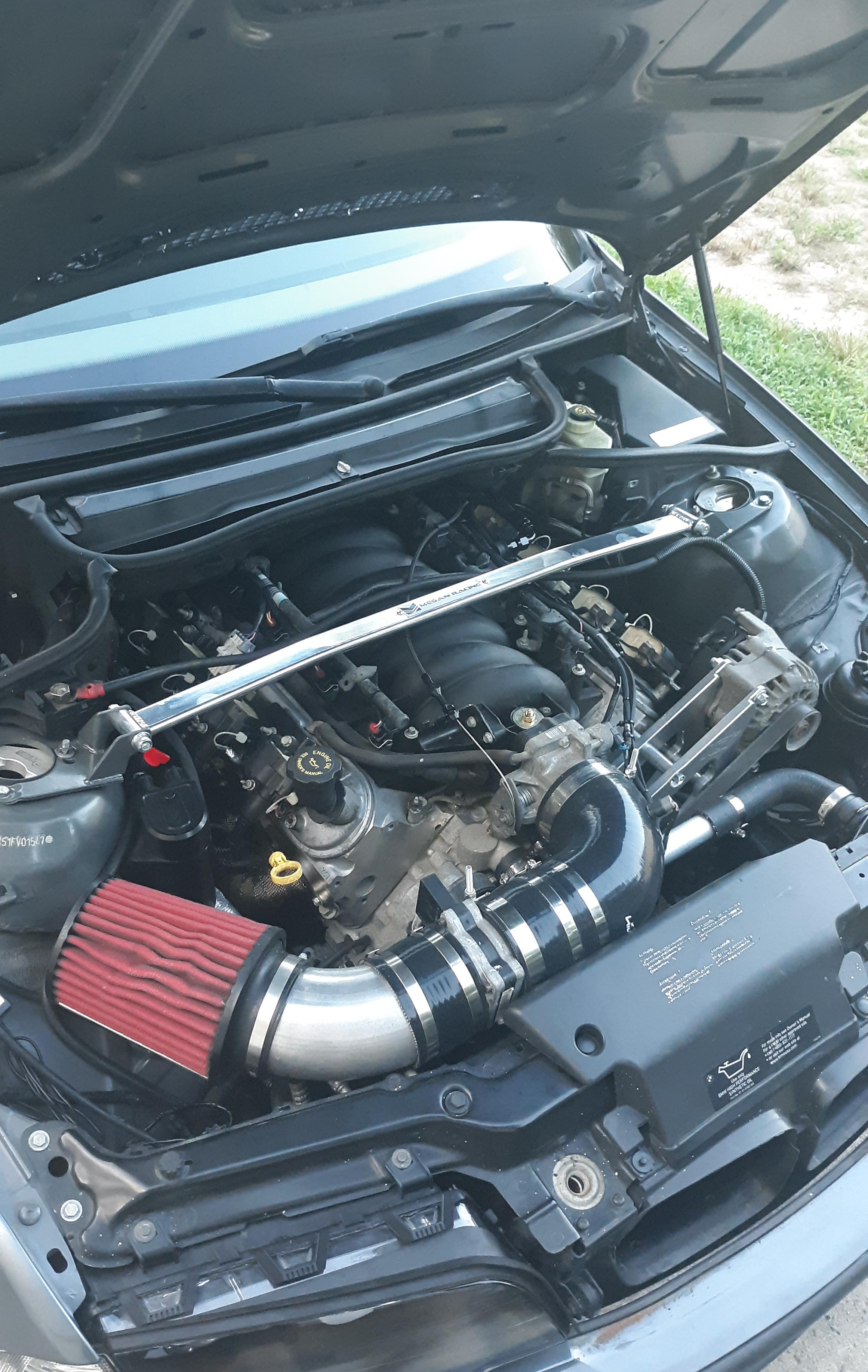 Under hood shot of my e46 daily drift car | Scrolller