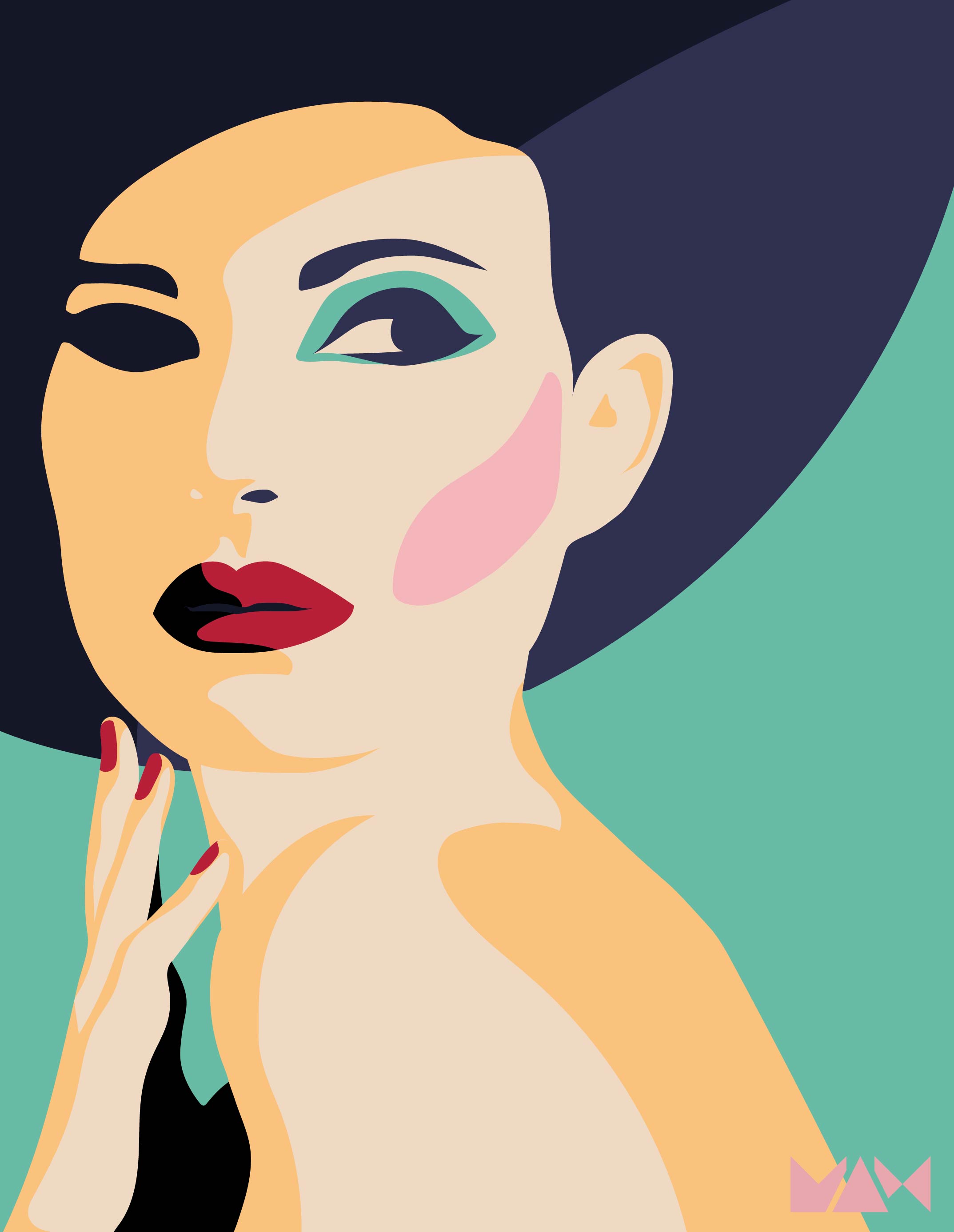 Untitled, me, digital illustration, 2020 | Scrolller