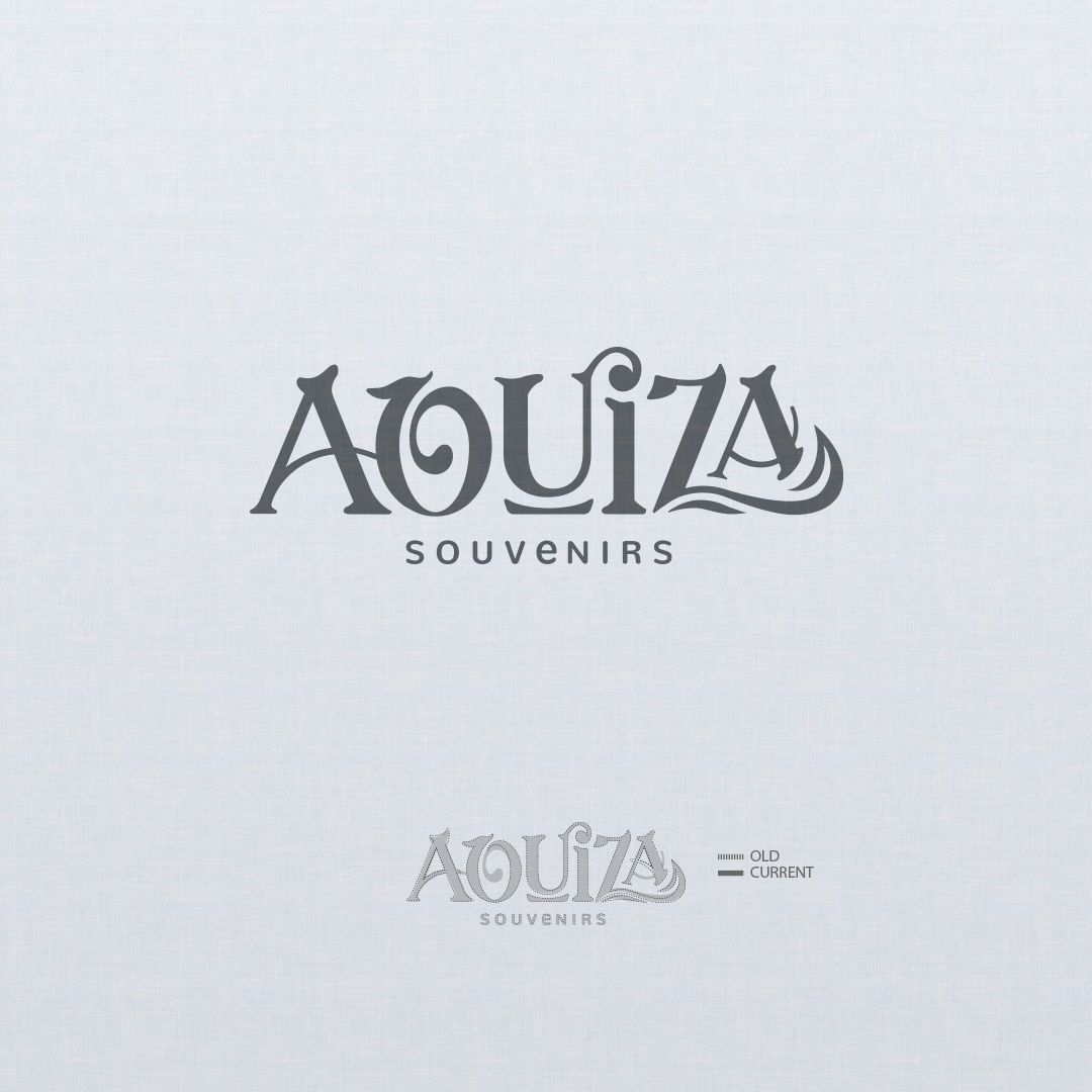 Updated final concept for a souvenir logotype. | Scrolller