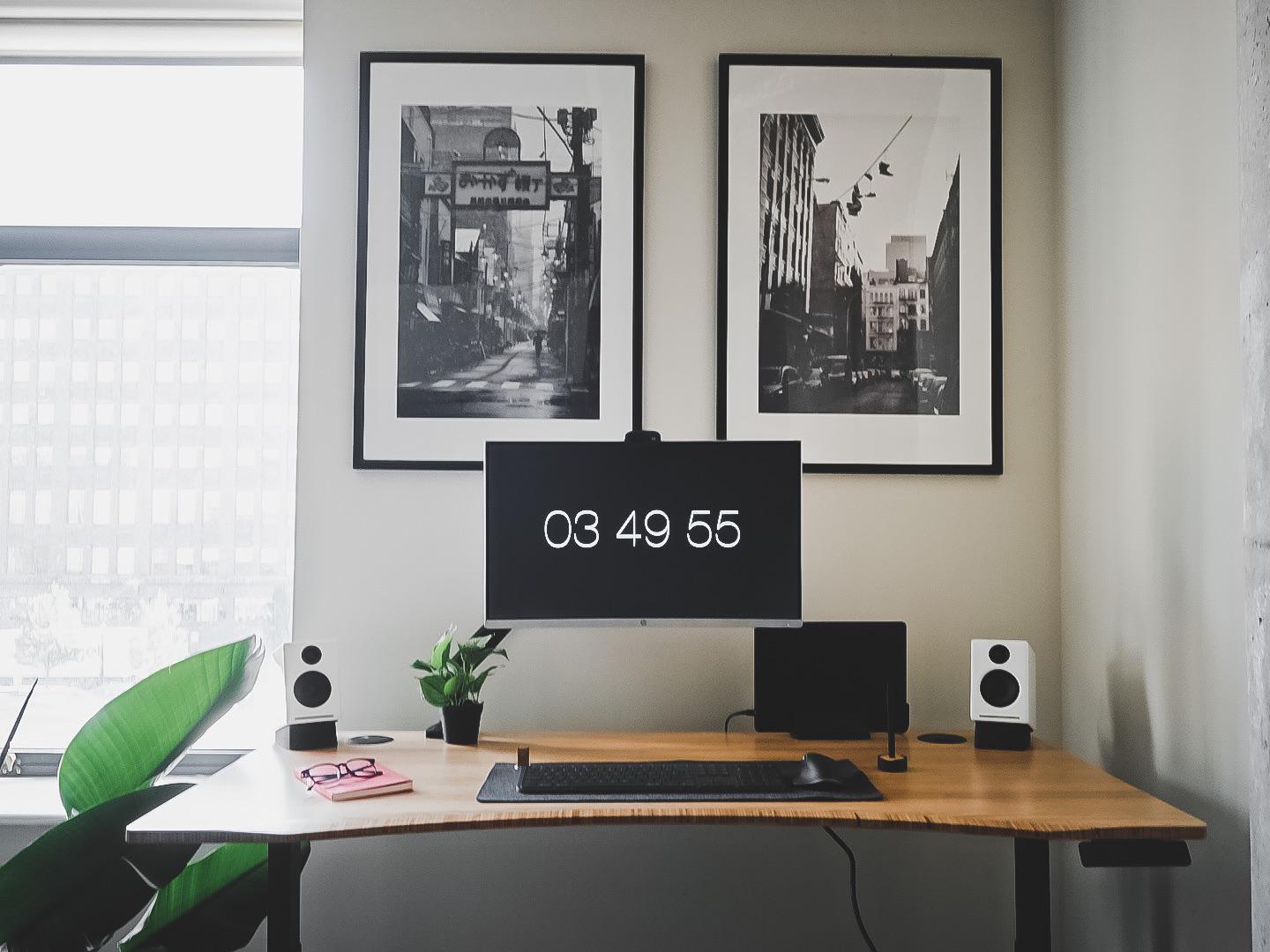 Updated my WFH space with a sit-stand desk | Scrolller