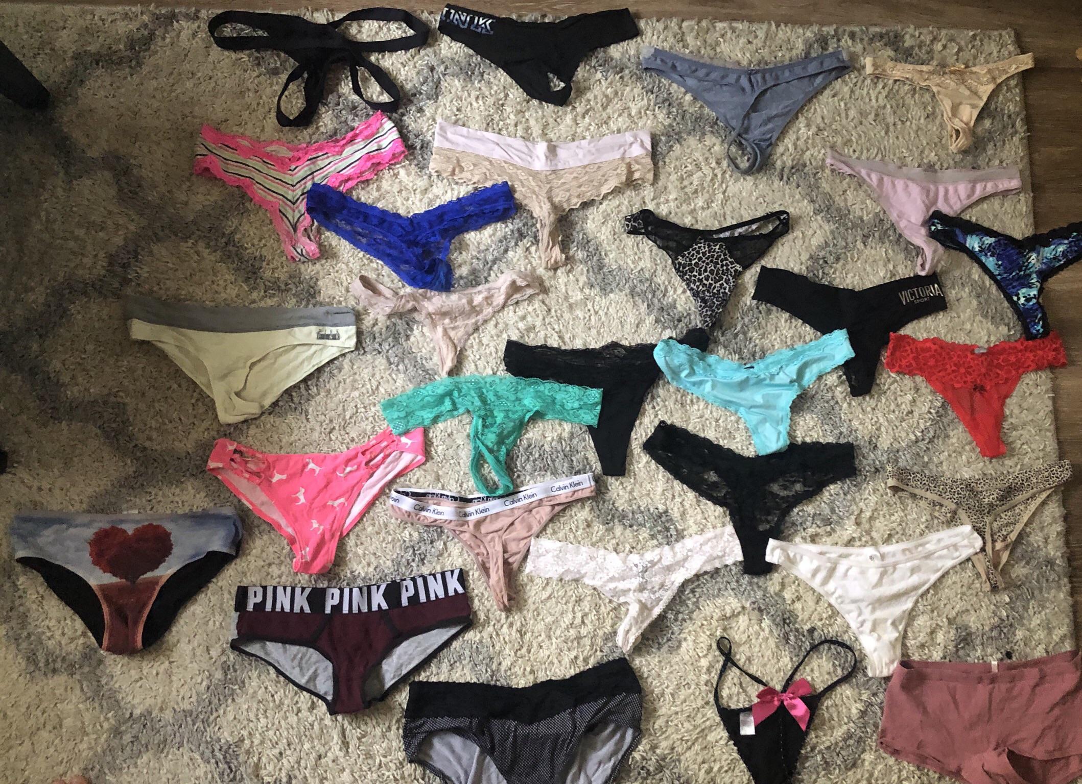 Updated panty collection. | Scrolller