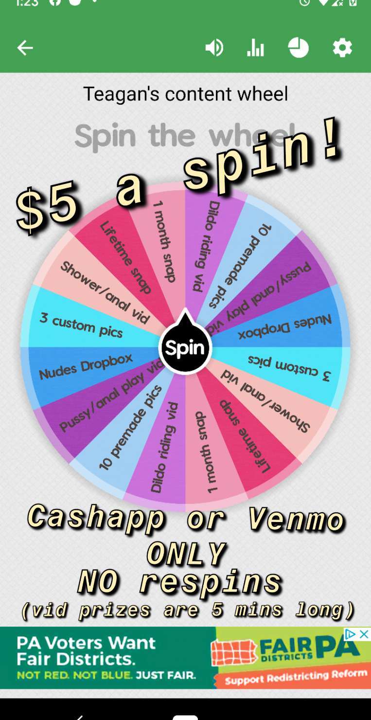 UPDATED prize wheel 🥰 message me to take a spin | Scrolller