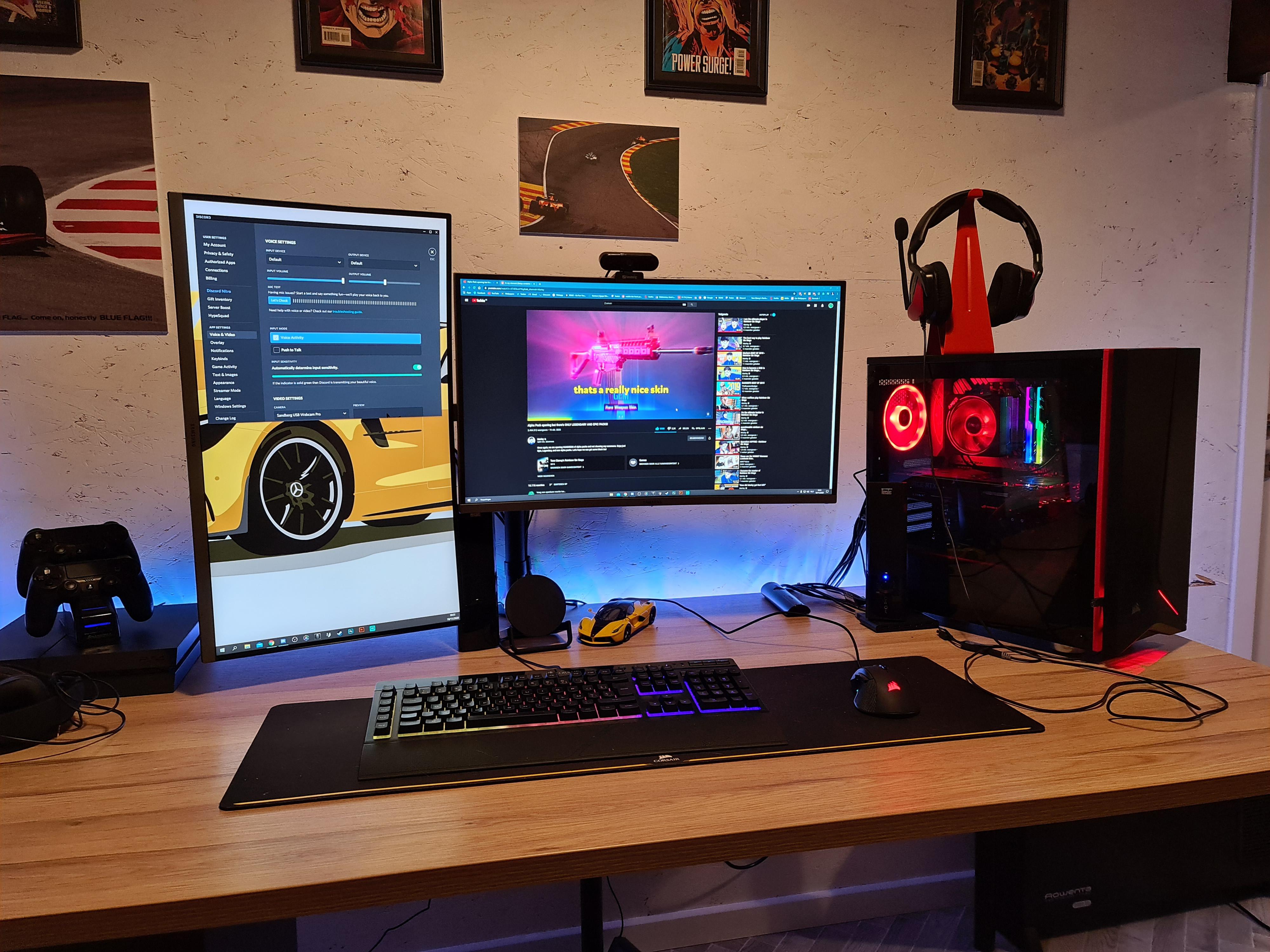 Updated the setup a little, turned my second screen sideways, gamechanger | Scrolller