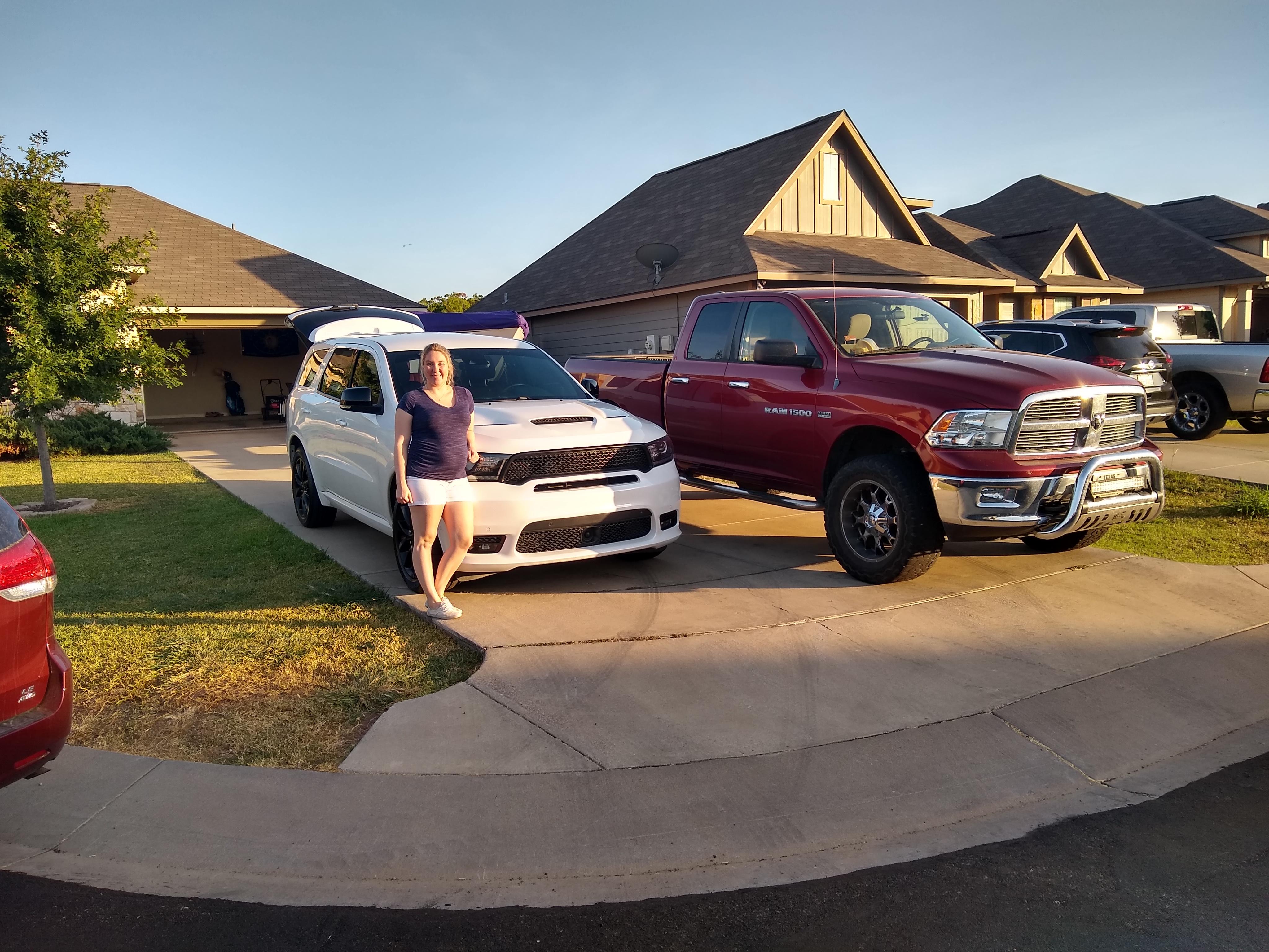 Upgraded the stable today, out with the wife's old 200c, in with the Durango r/t | Scrolller