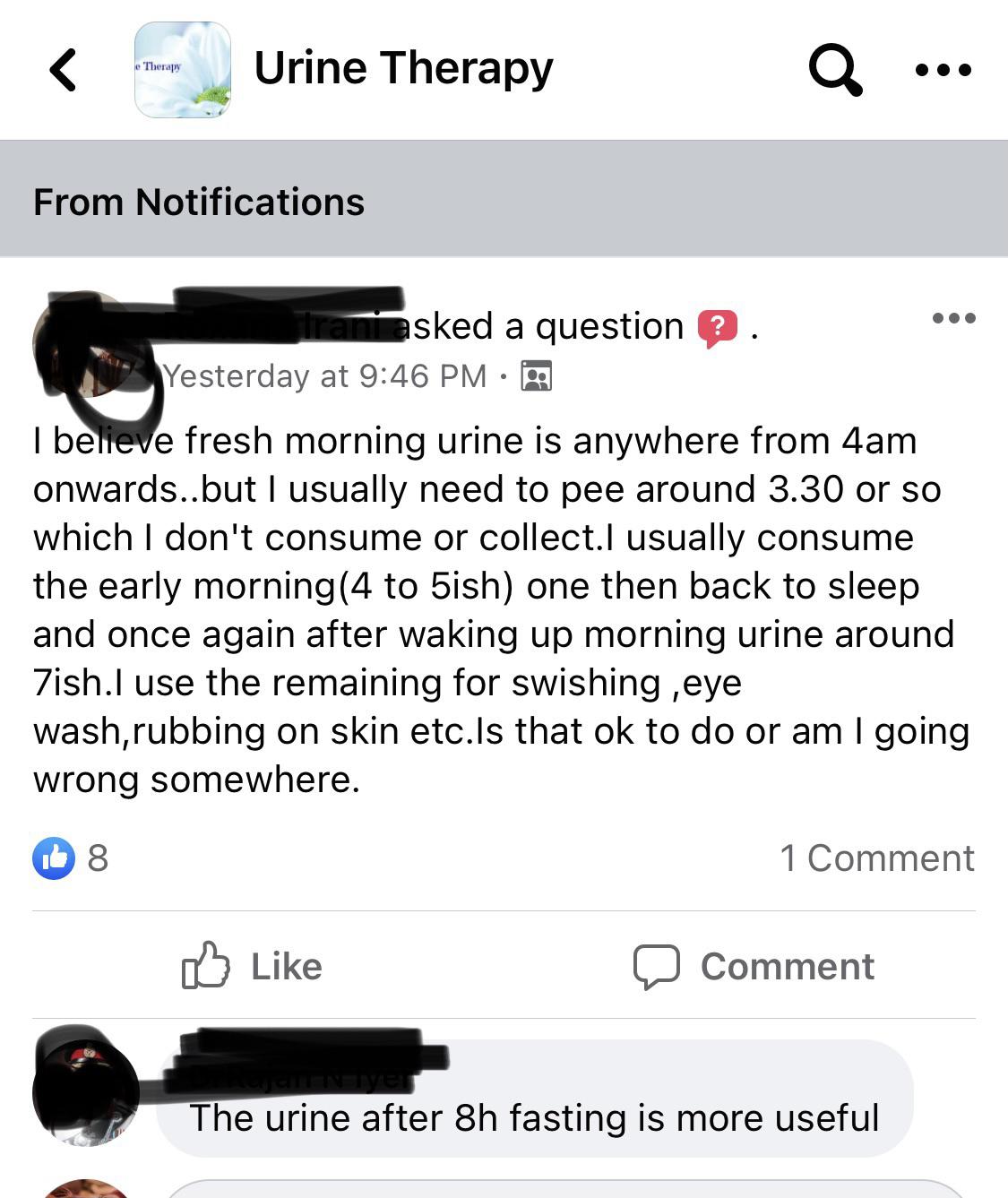 Urine therapy is a treasure trove.! | Scrolller