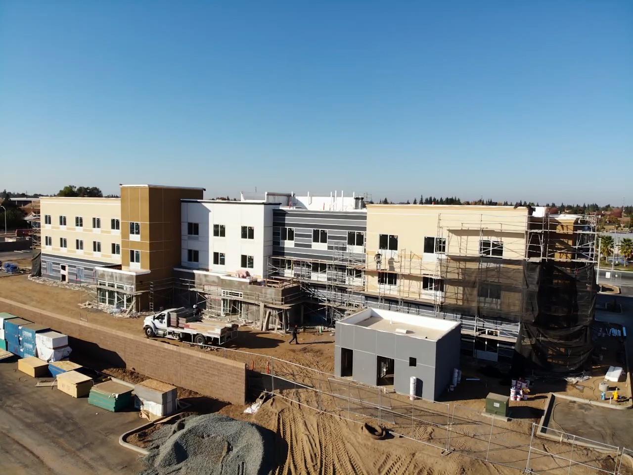 Use my Air to document our Hotel Construction | Scrolller