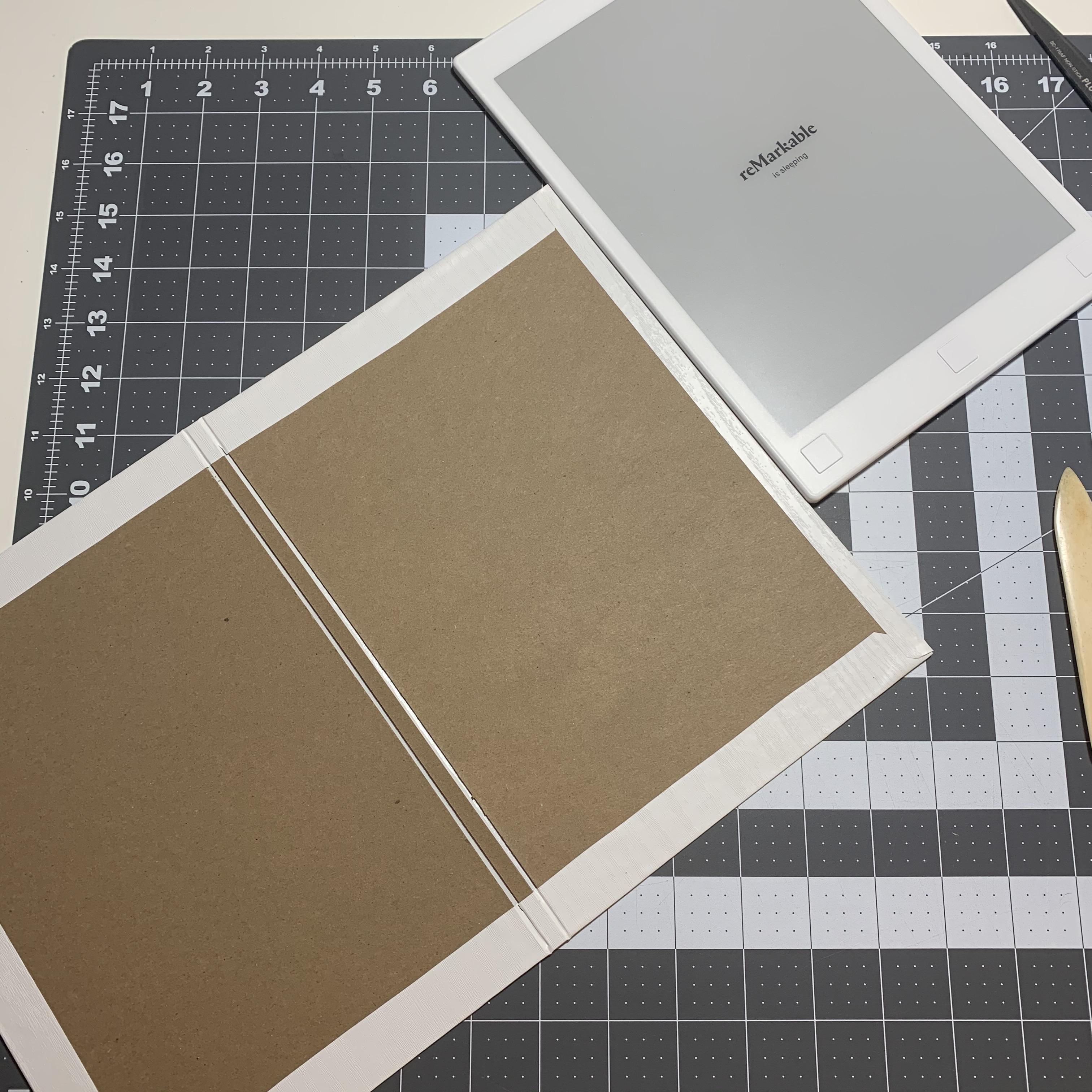 Used my bookbinding skills to make a case for my remarkable | Scrolller