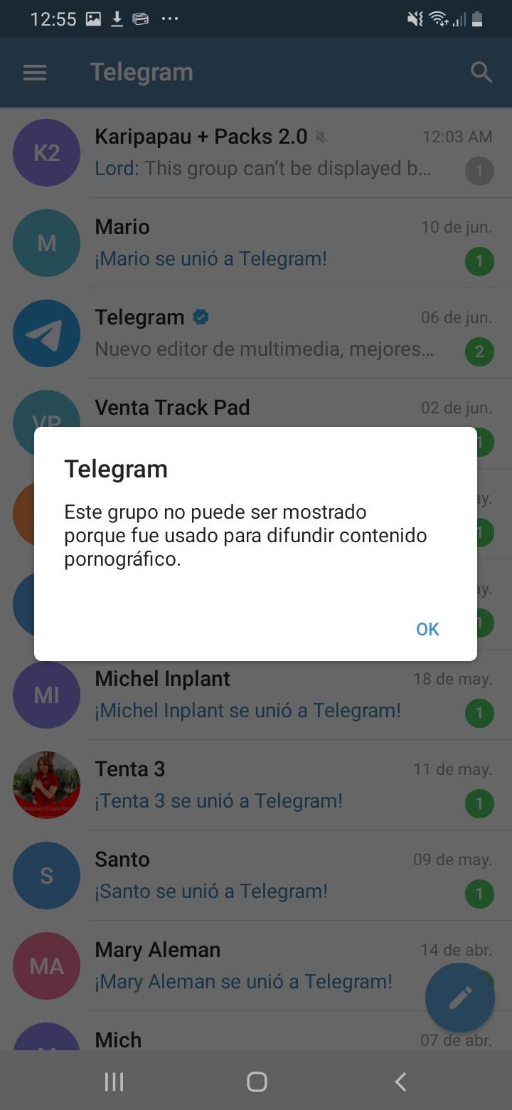 Valio verga el telegram. Hay otro? | Scrolller