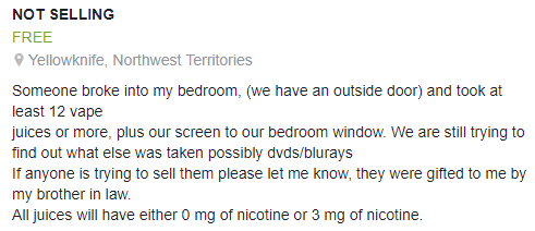 Vapers beware. | Scrolller