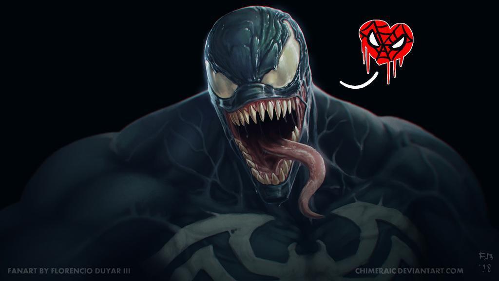 Venom painting by me! | Scrolller