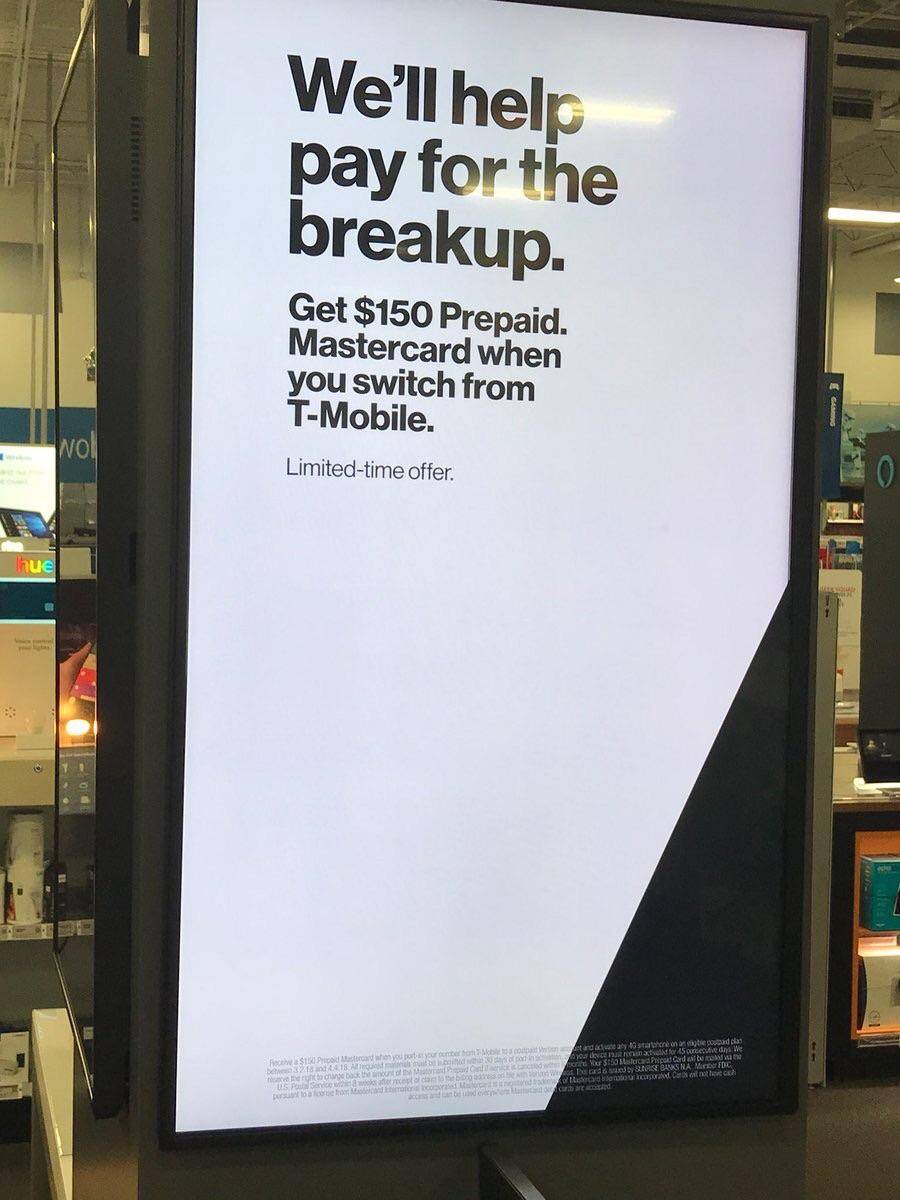 Verizon feeling the pinch eh? | Scrolller