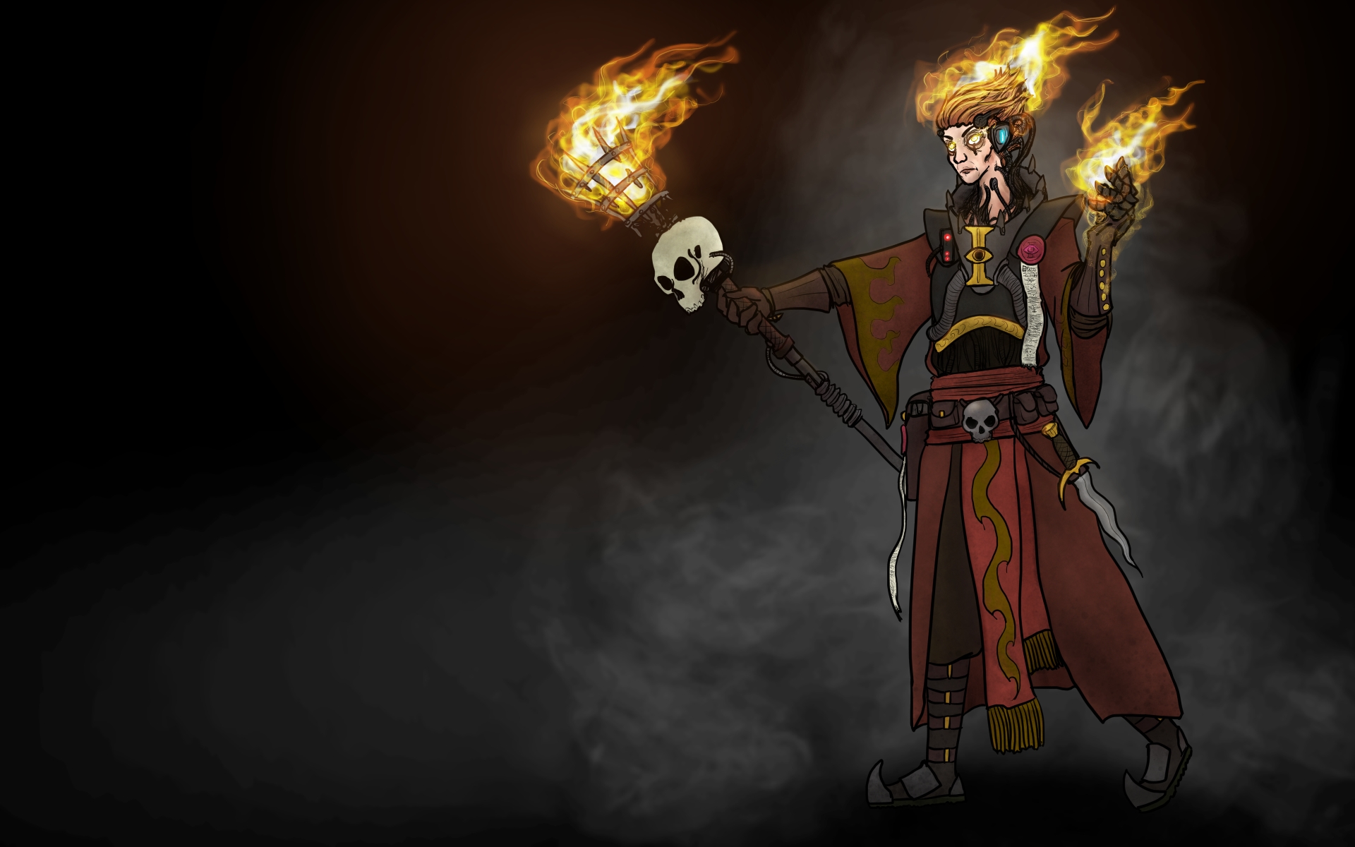 Vermintide in 40k - Sienna Fuegonasus Pyromancer psyker | Scrolller