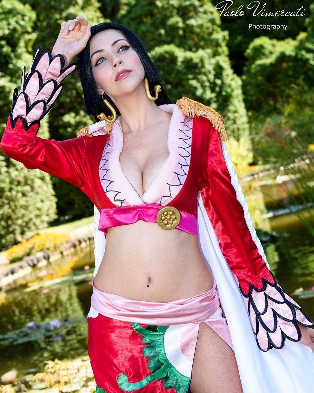 Veronica as Boa Hancock, One Piece | Scrolller