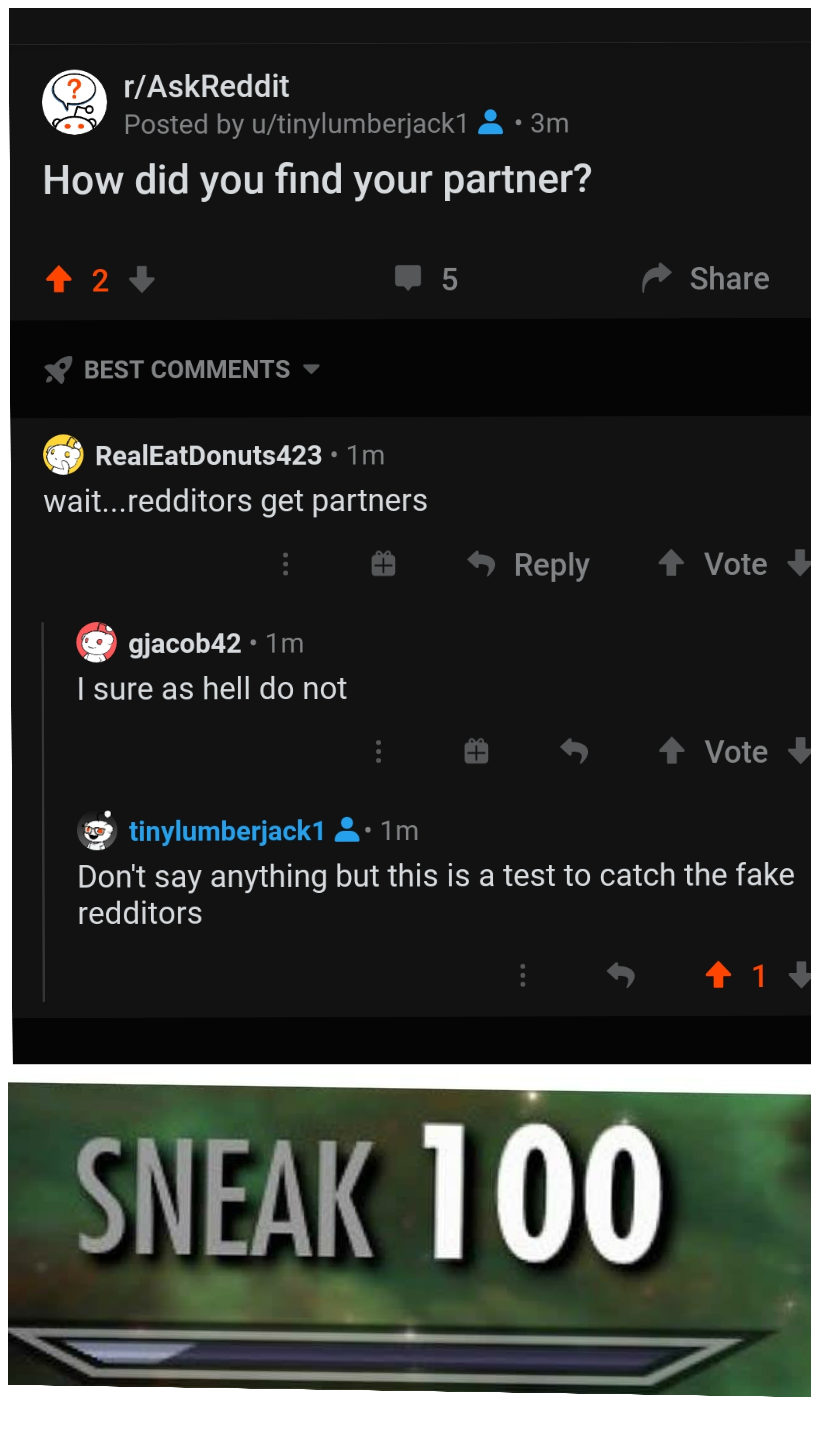 Very sneaky | Scrolller