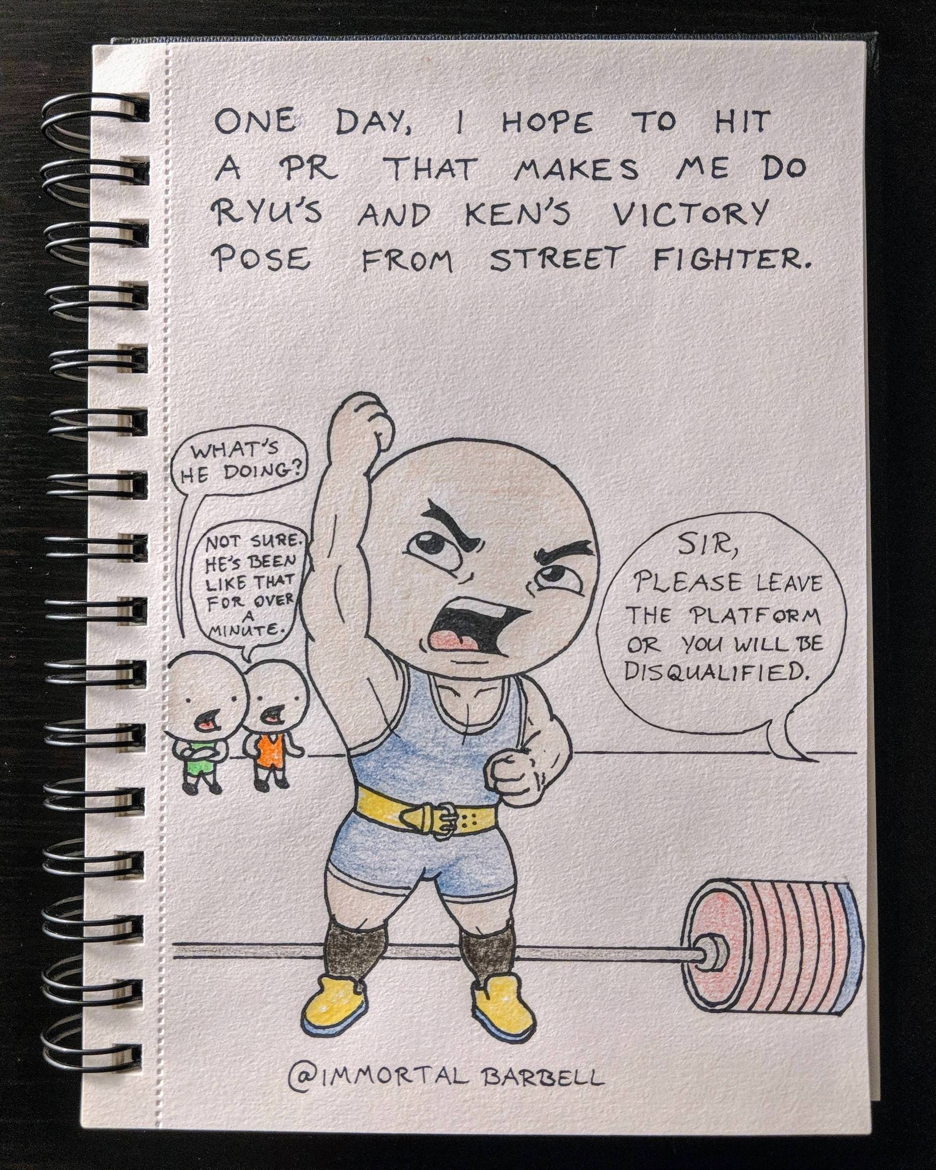 Victory Pose - @immortalbarbell [OC] | Scrolller