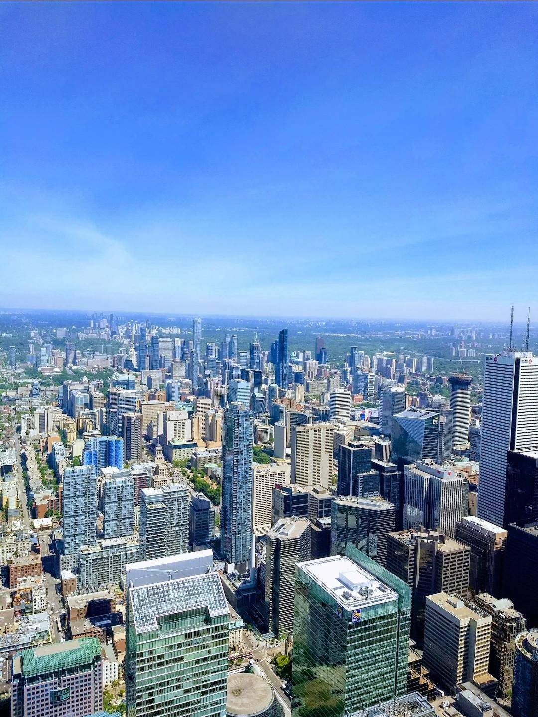 View of Toronto from the CN Tower | Scrolller