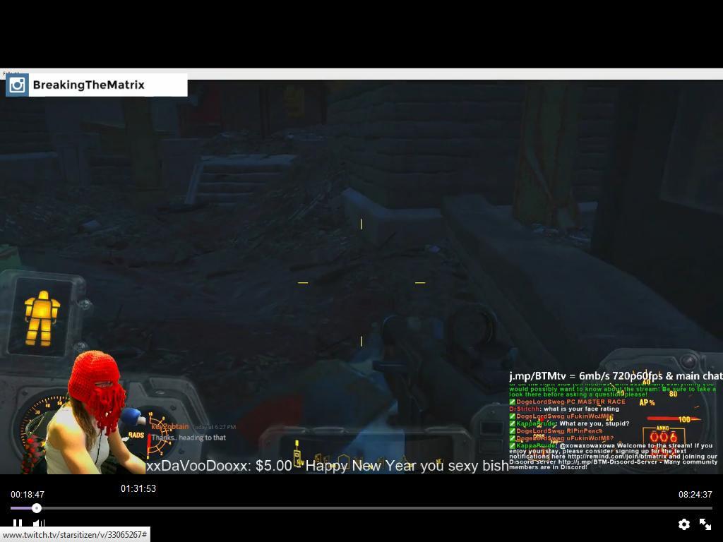 Viewbotter Wears Mask And Fake Boobs Pretending To Be Female Scrolller
