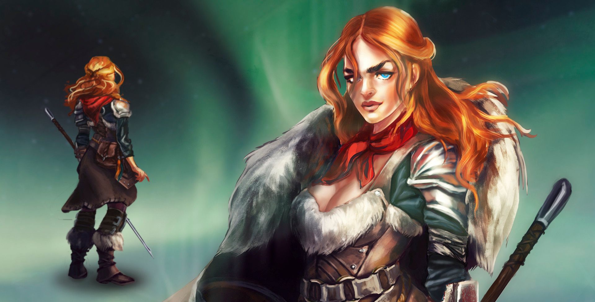 "Viking Warrior Girl - Concept" by Combo 21 Team | Scrolller