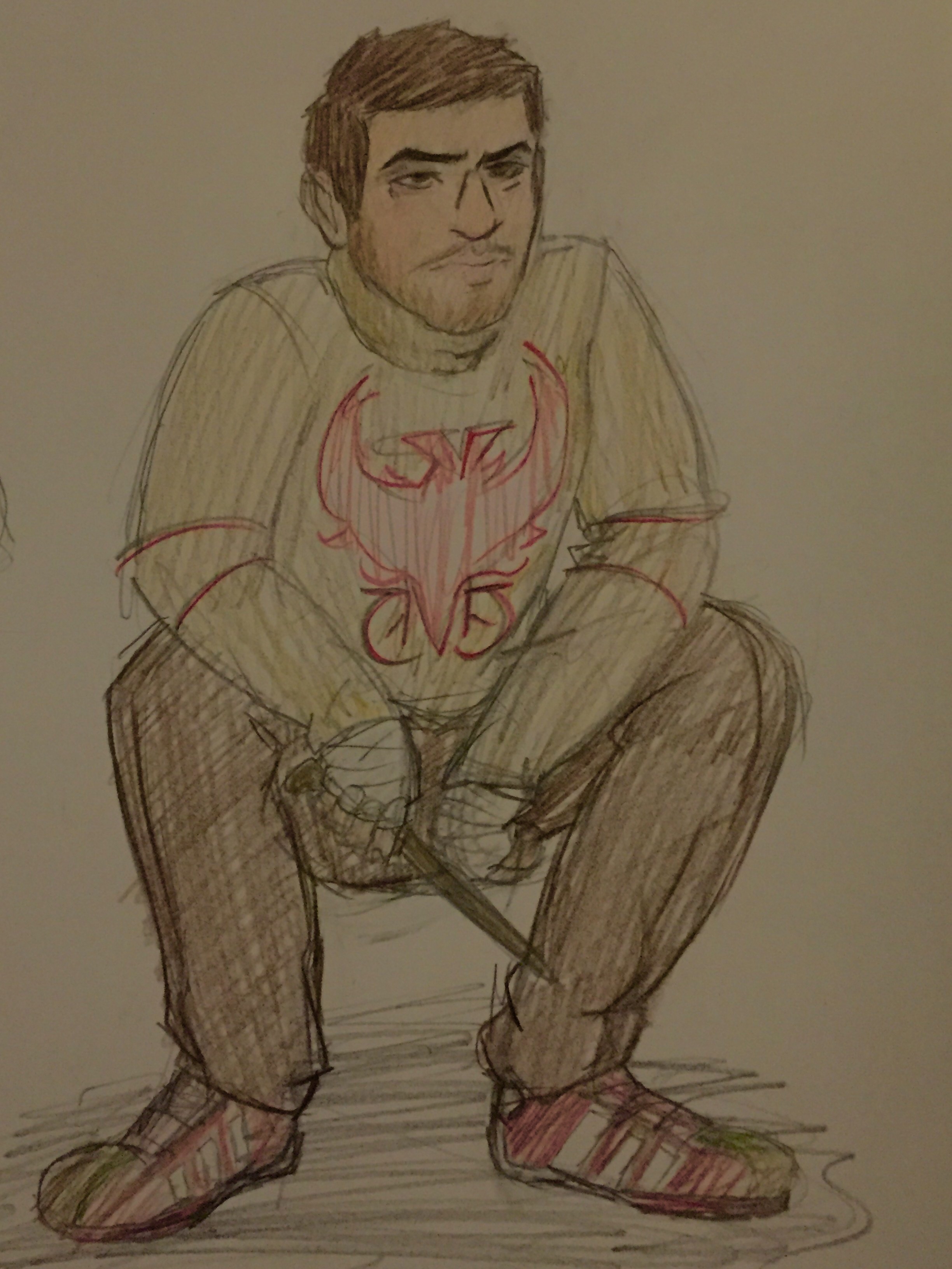 Viktor Krum, Squatting like a true Slav. | Scrolller