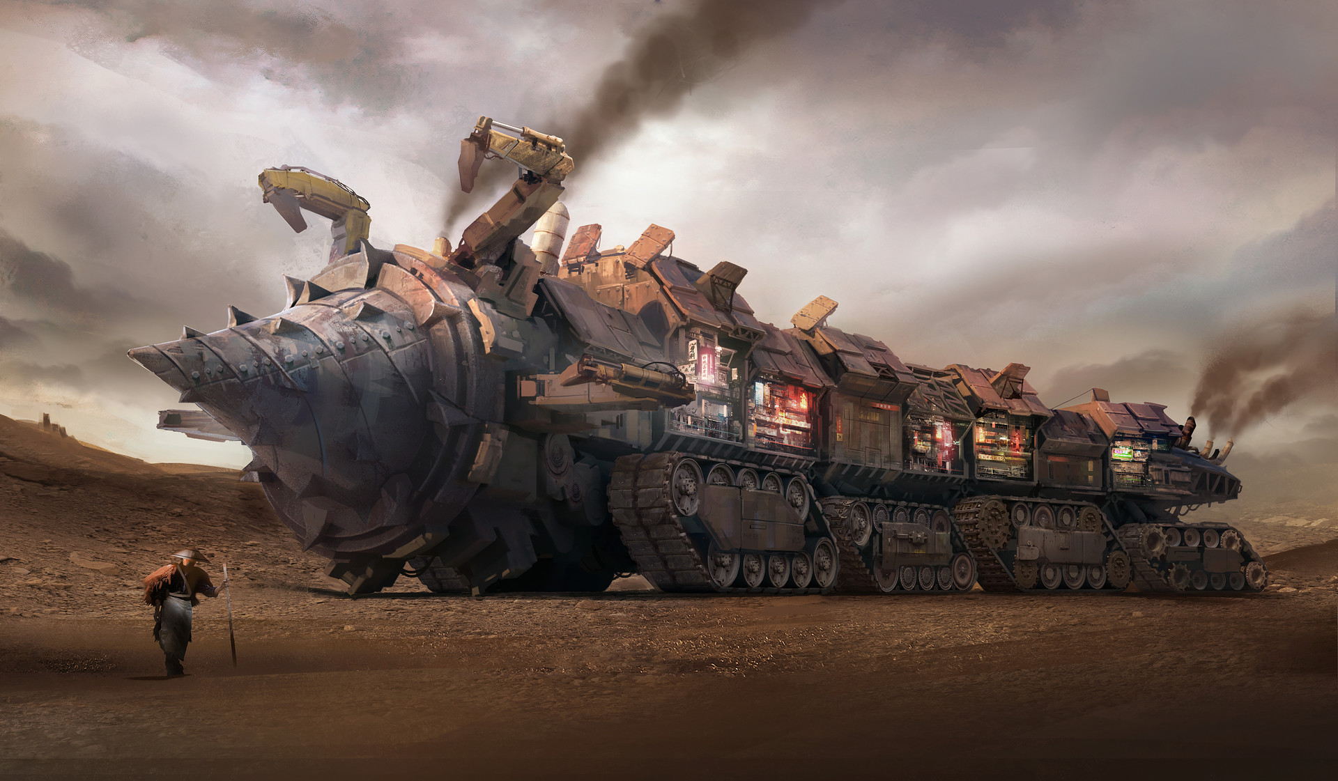 Vine Borer Vehicle for Unannounced Unreleased Project by Gavin Manners | Scrolller