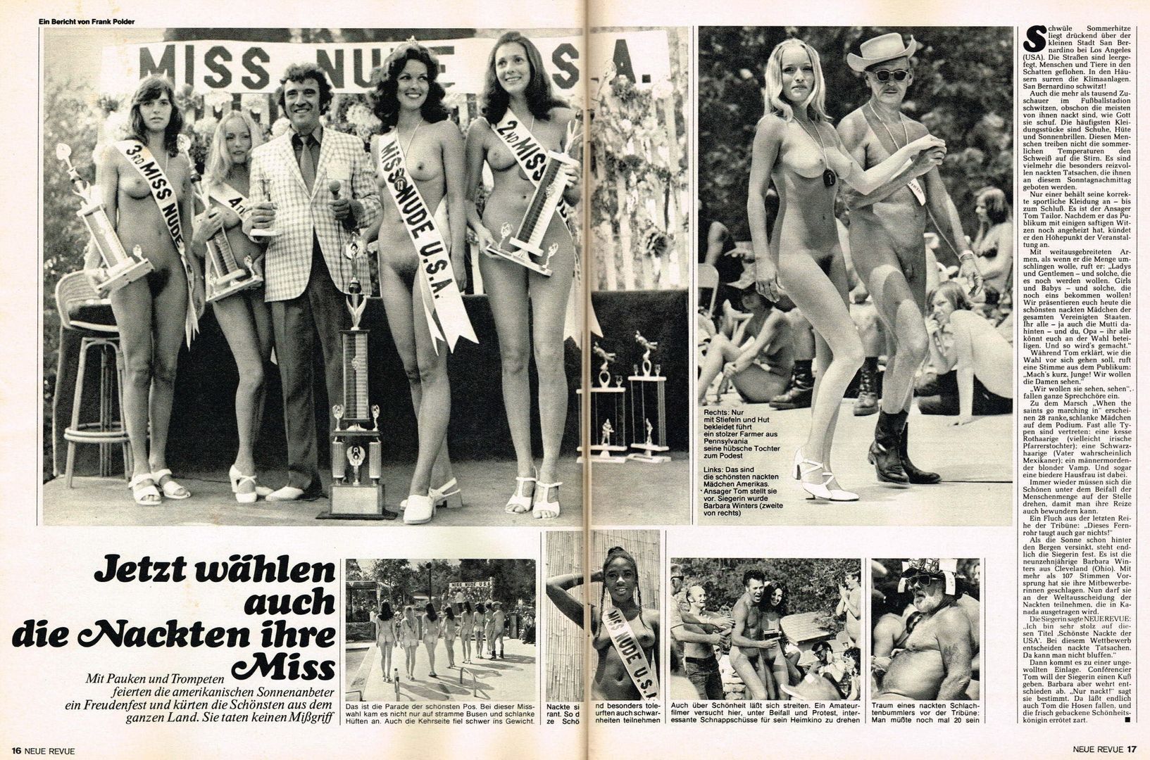 Vintage Nude Beauty Contest Girls Scrolller